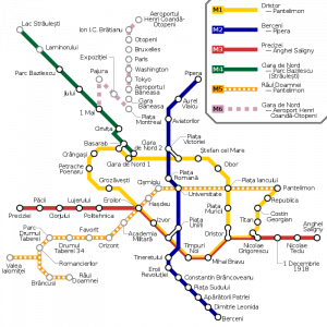 Plano de Metro de Bucarest ¡Fotos y Guía Actualizada! 【2020】