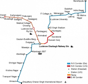 Plano de Metro de Lucknow ¡Fotos y Guía Actualizada! 【2020】